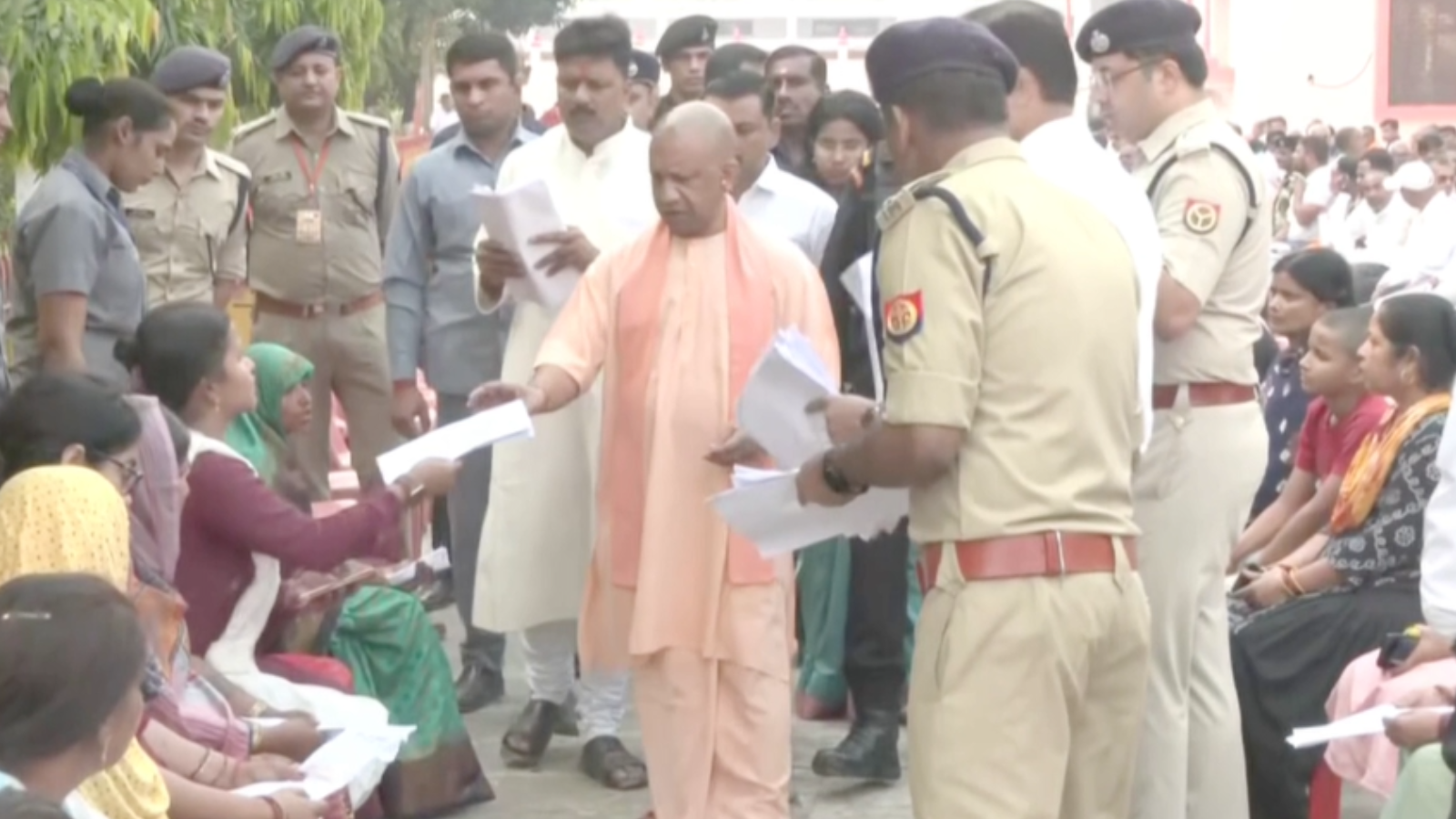 UP CM Yogi holds ‘Janata Darbar’, addresses people’s grievances in Gorakhpur