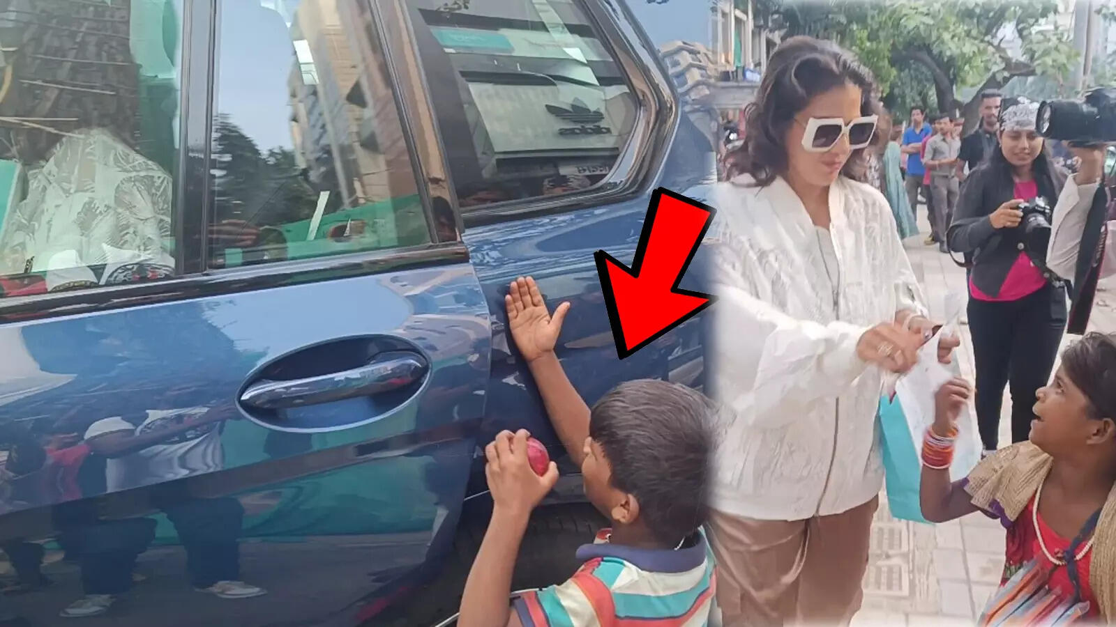 '100-50 bhi baccho ko nhi de skti': Kajol gets trolled for ignoring a kid beggar