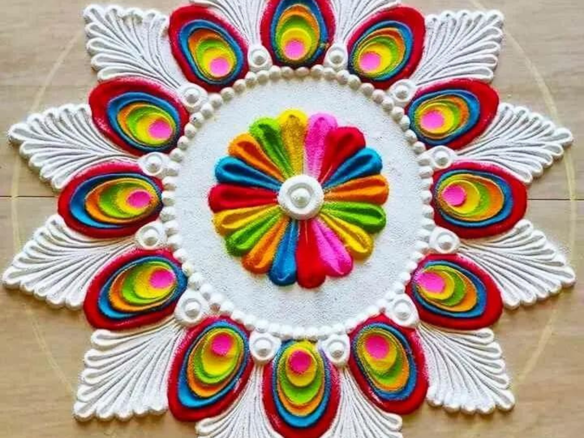 Diwali Rangoli | Diwali 2022: Rangoli designs and why you must make one ...