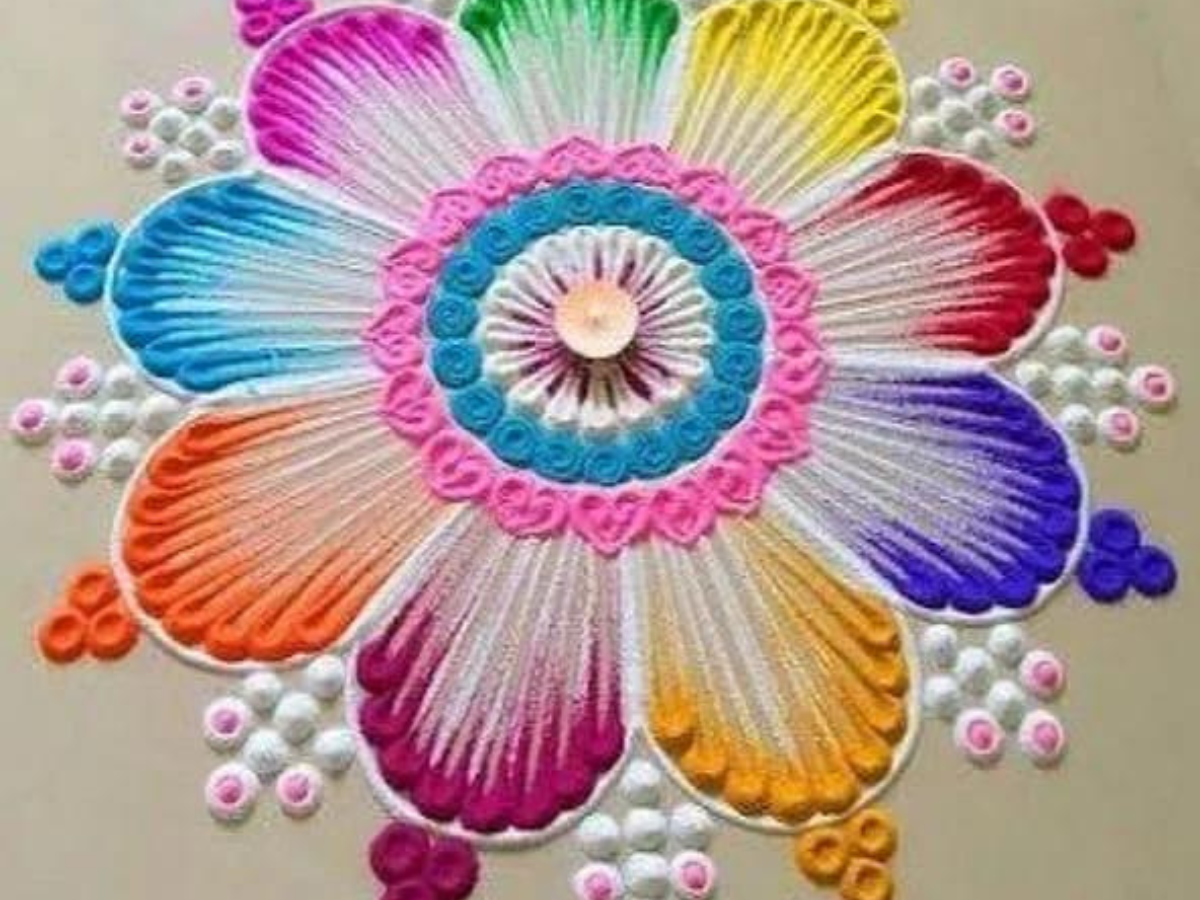 Diwali Rangoli | Diwali 2022: Rangoli designs and why you must make one ...