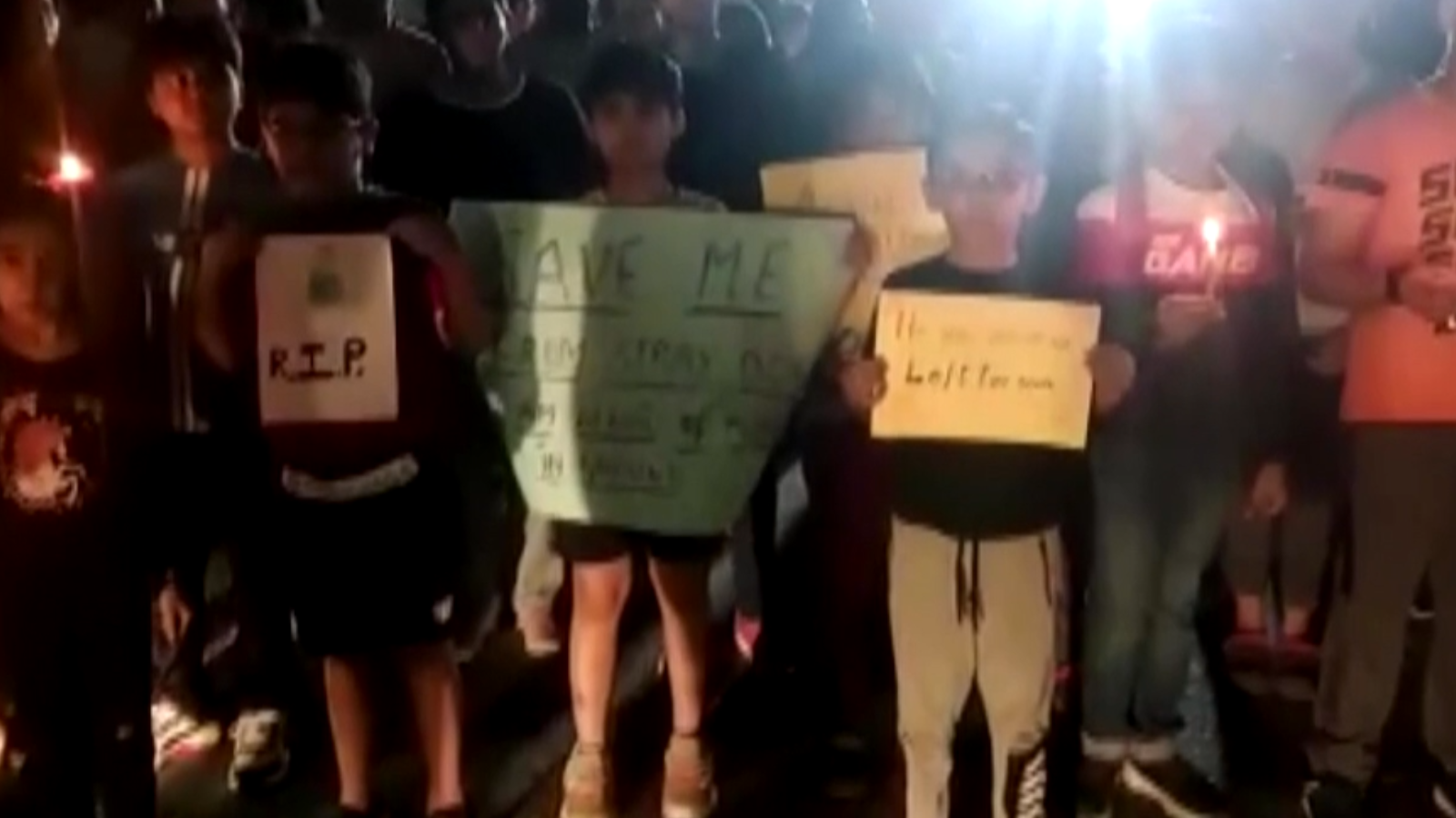 Noida dog attack case: People take out candle protest march against ...
