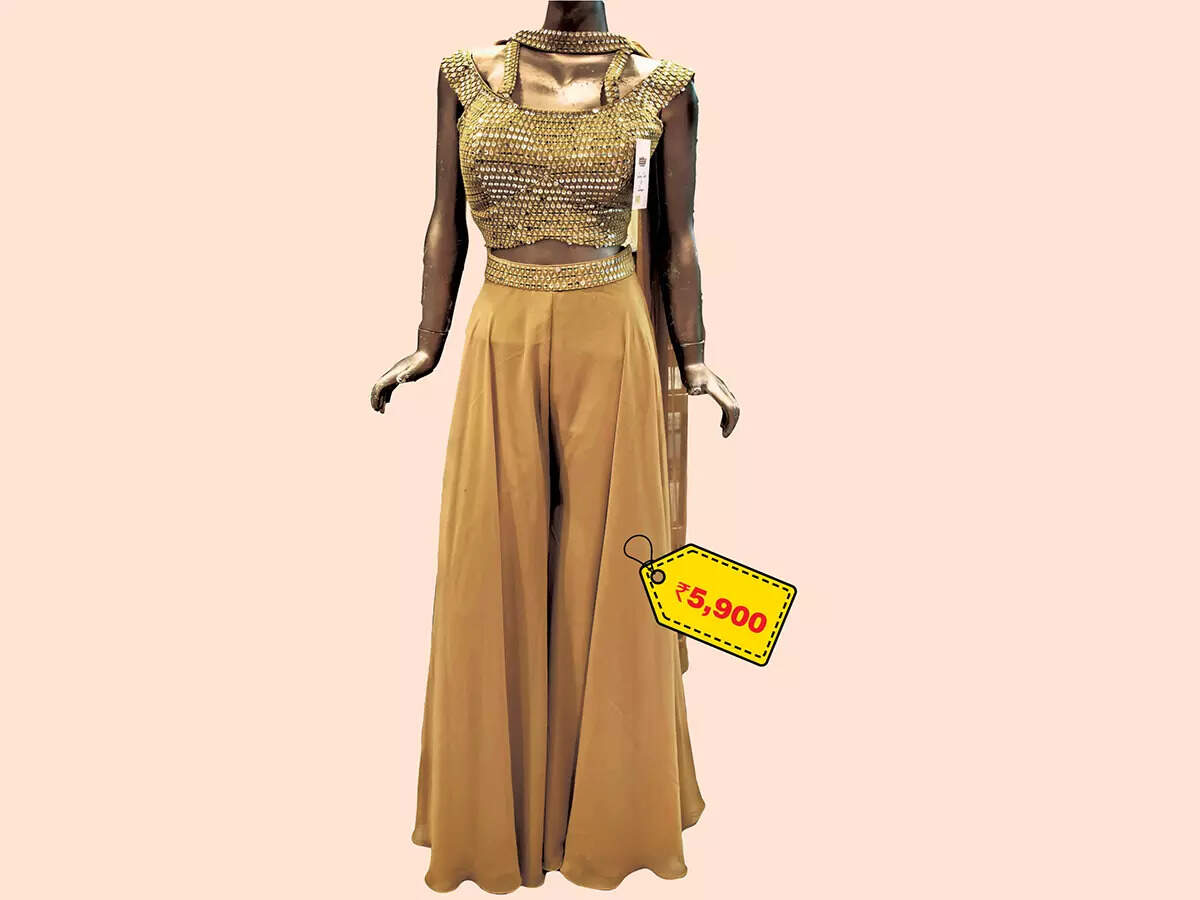 #GetReadyWithDT: Shimmy in sharara this Diwali! - Times of India