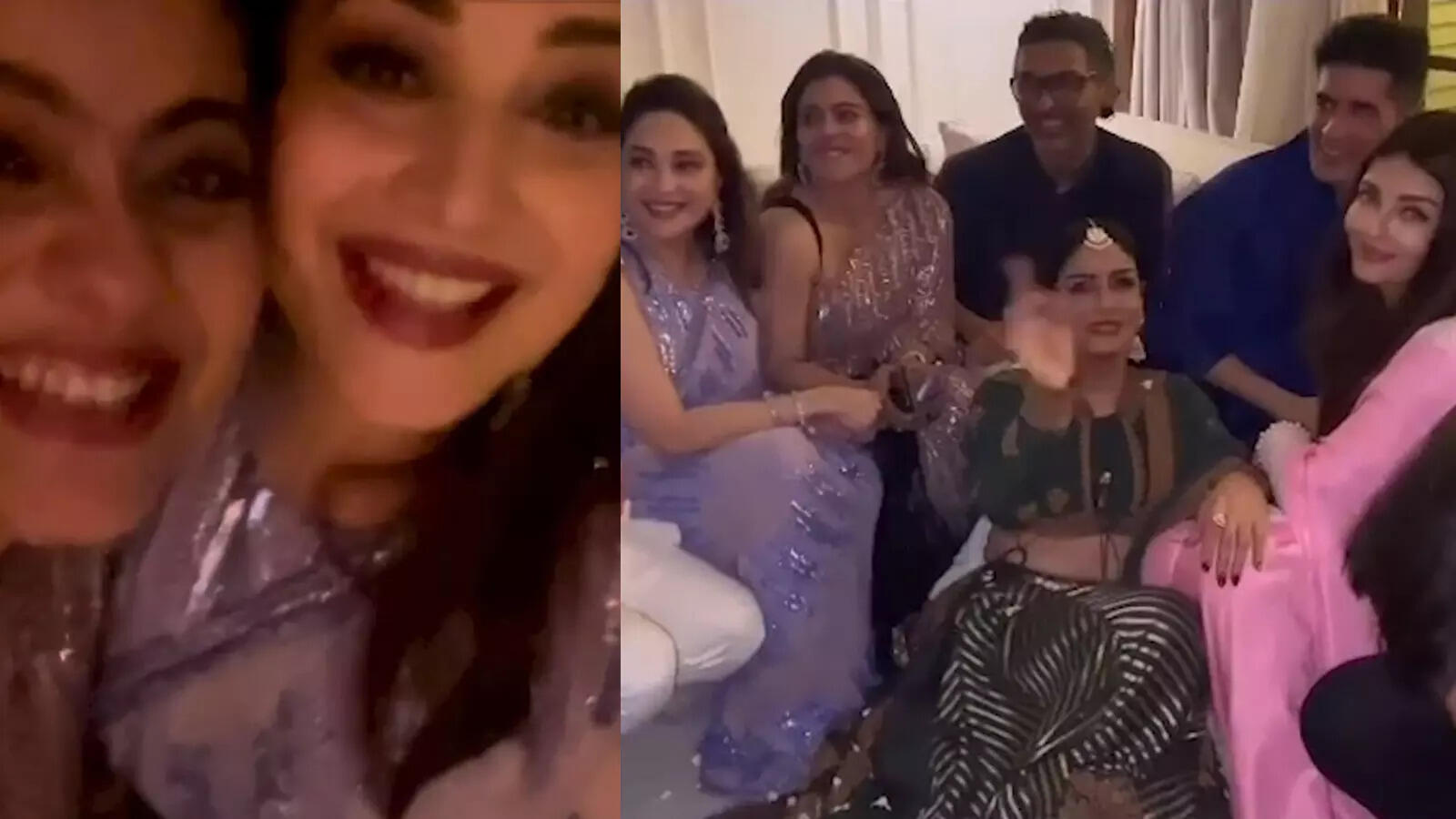 Kajol and Madhuri Dixit singing 'Dancing Queen' song together leaves ...