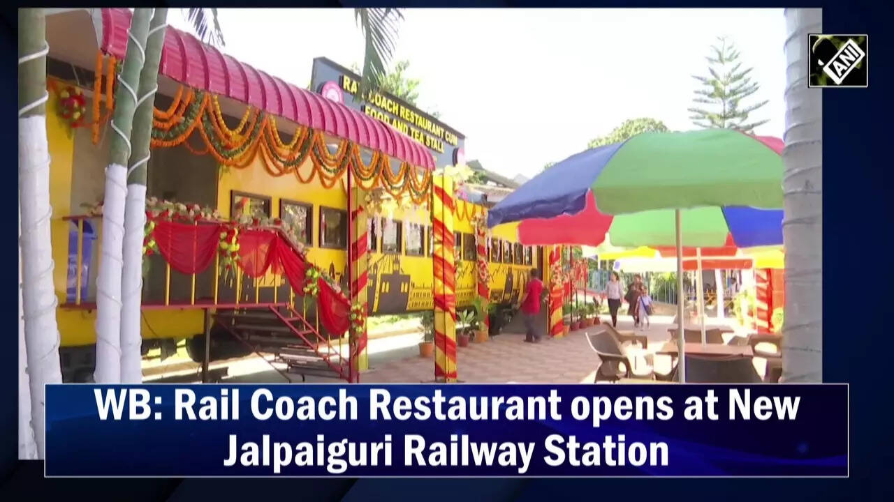 WB: Rail Coach Restaurant opens at New Jalpaiguri Railway Station