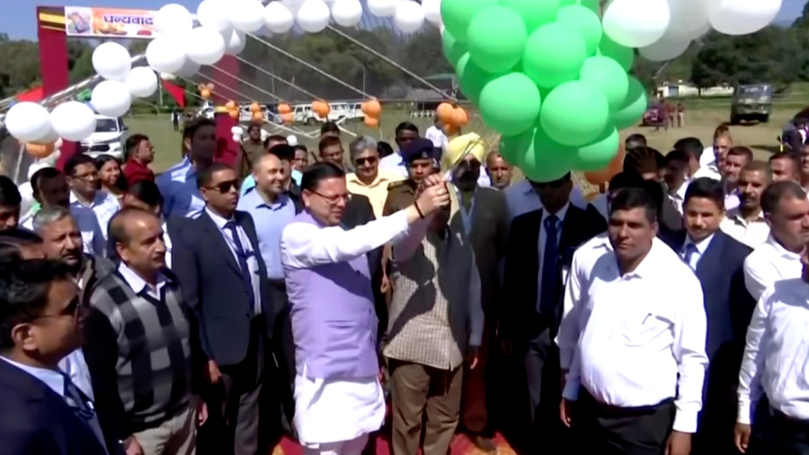 Uttarakhand: CM Pushkar Singh Dhami participates in Diwali Milan ...