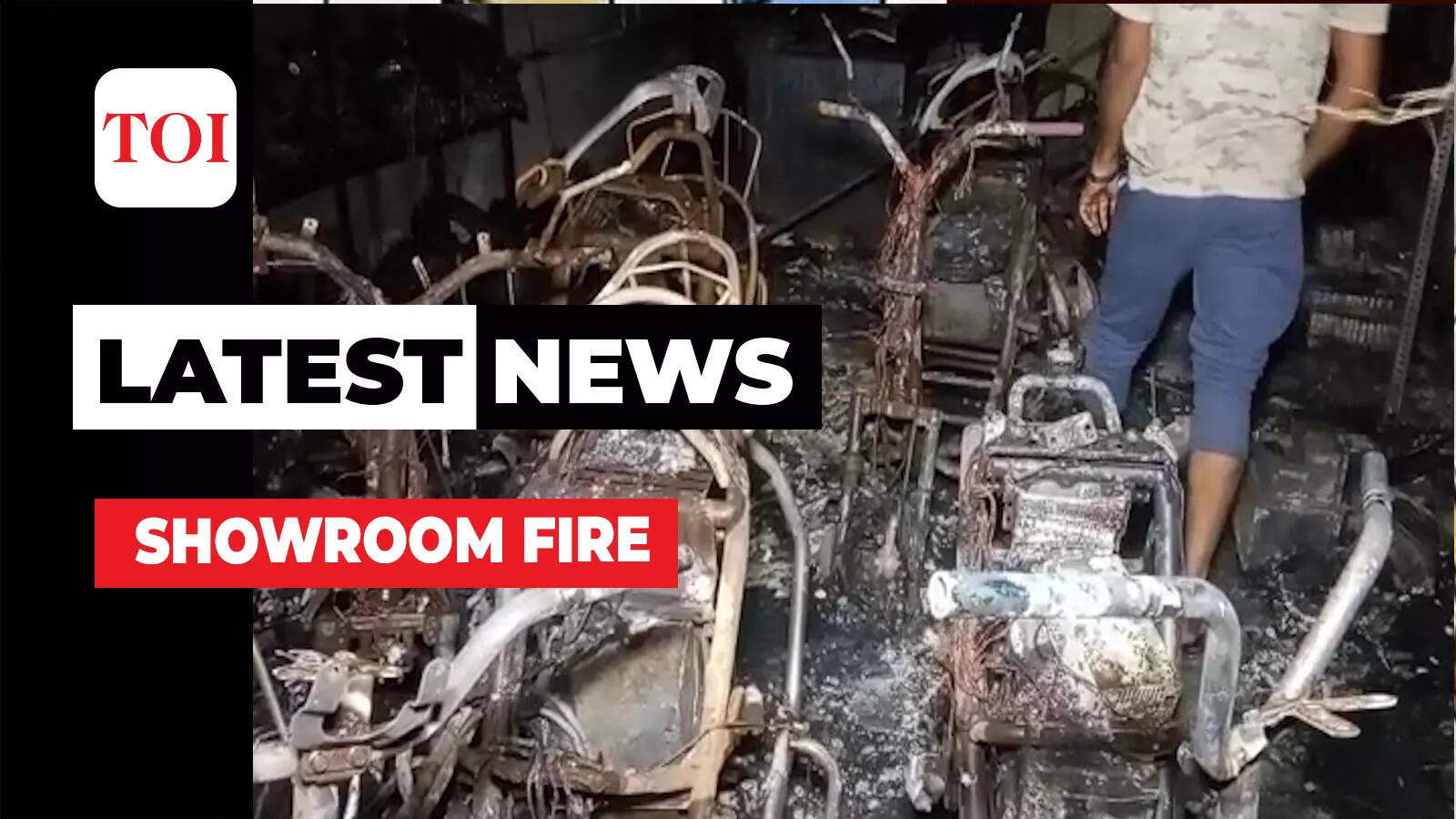 36 e-bikes gutted in motor showroom fire in Andhra Pradesh