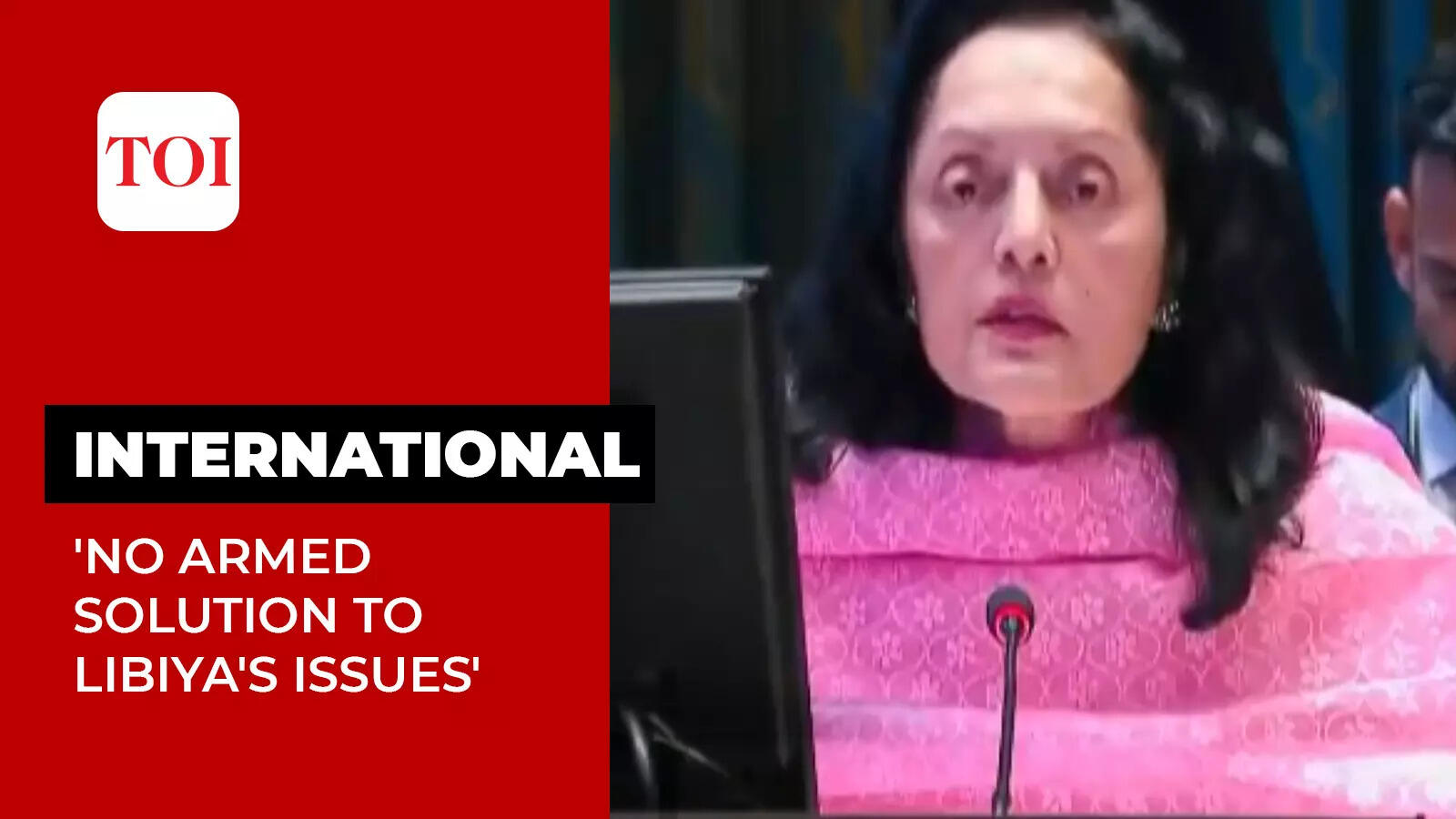 No military or armed solution to Libya's issues: India at UNSC
