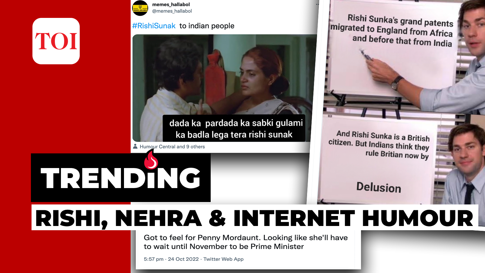 sunak: Rishi Sunak's elevation prompts memes, makes Ashish Nehra trend on Twitter with new ...