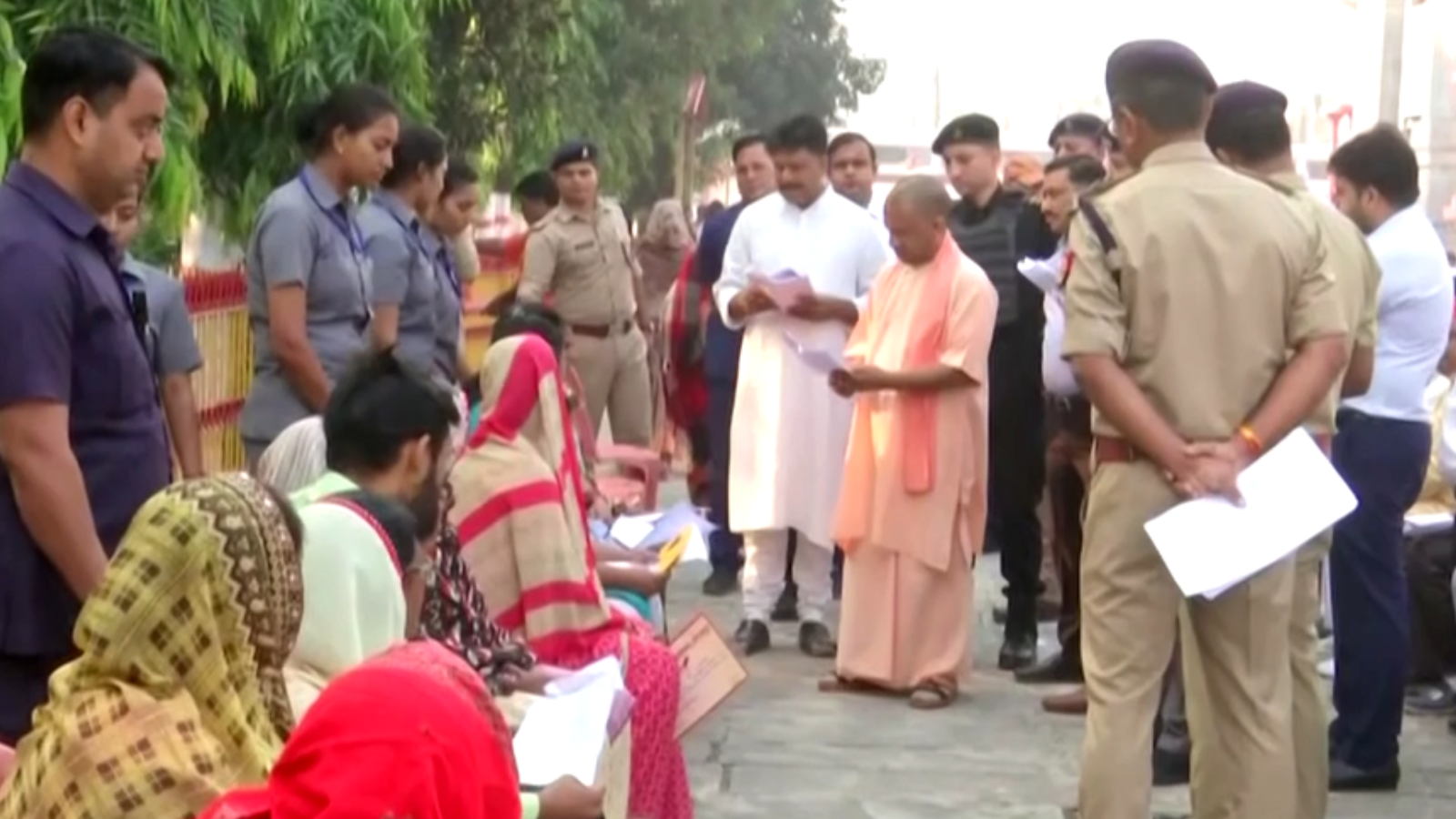 UP CM Yogi holds ‘Janata Darbar’, addresses people’s grievances in Gorakhpur