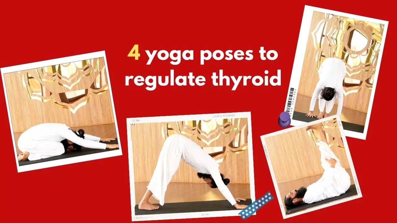 4 yoga poses to regulate thyroid