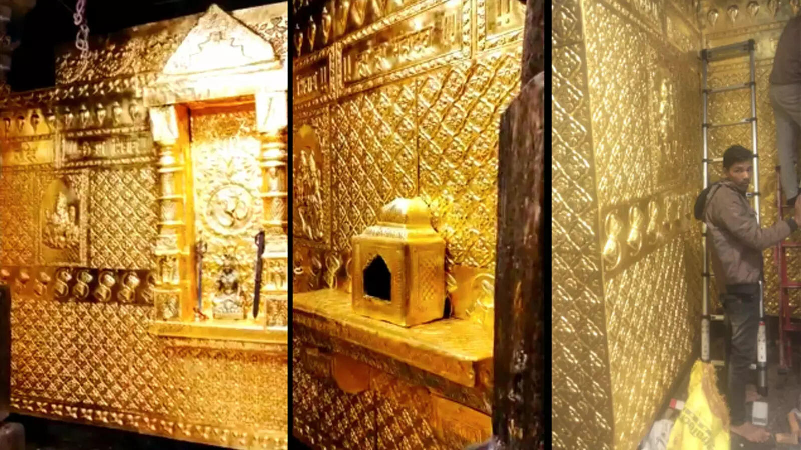 Uttarakhand: Kedar sanctum sanctorum now completely gold plated ...