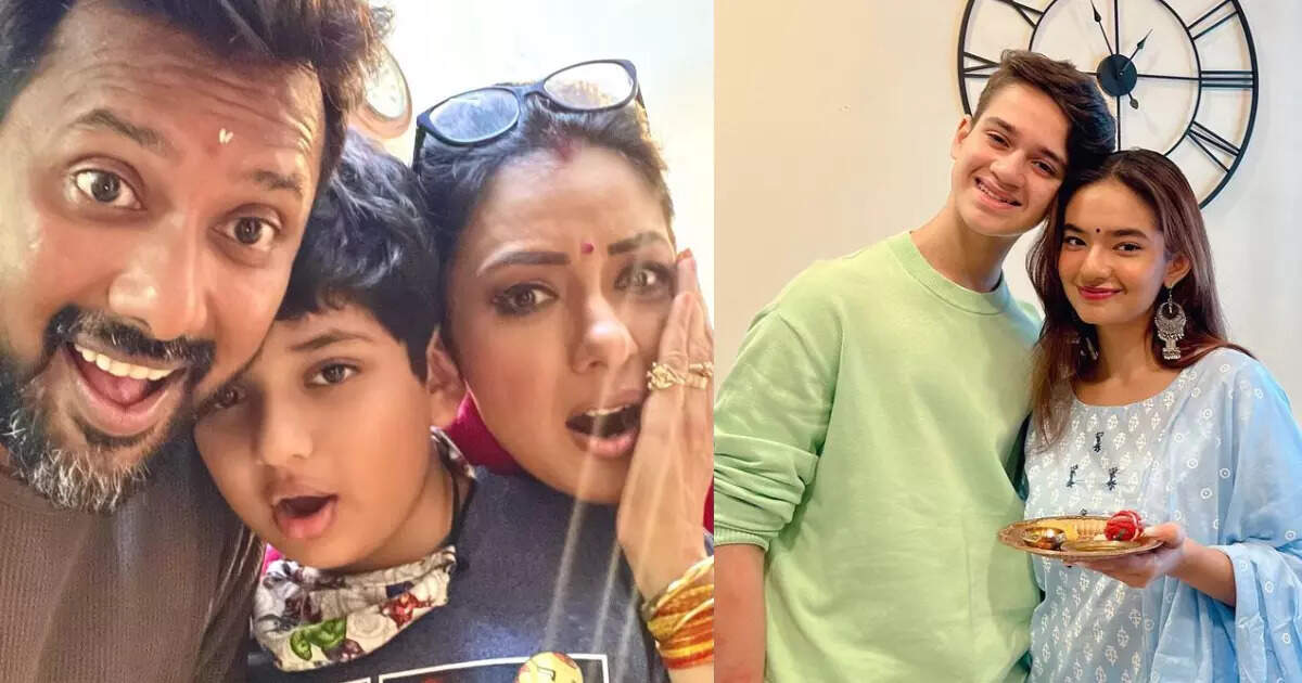 From Rupali Ganguly-Vijay Ganguly to Anushka Sen-Ayaan Zubair: Here’s ...