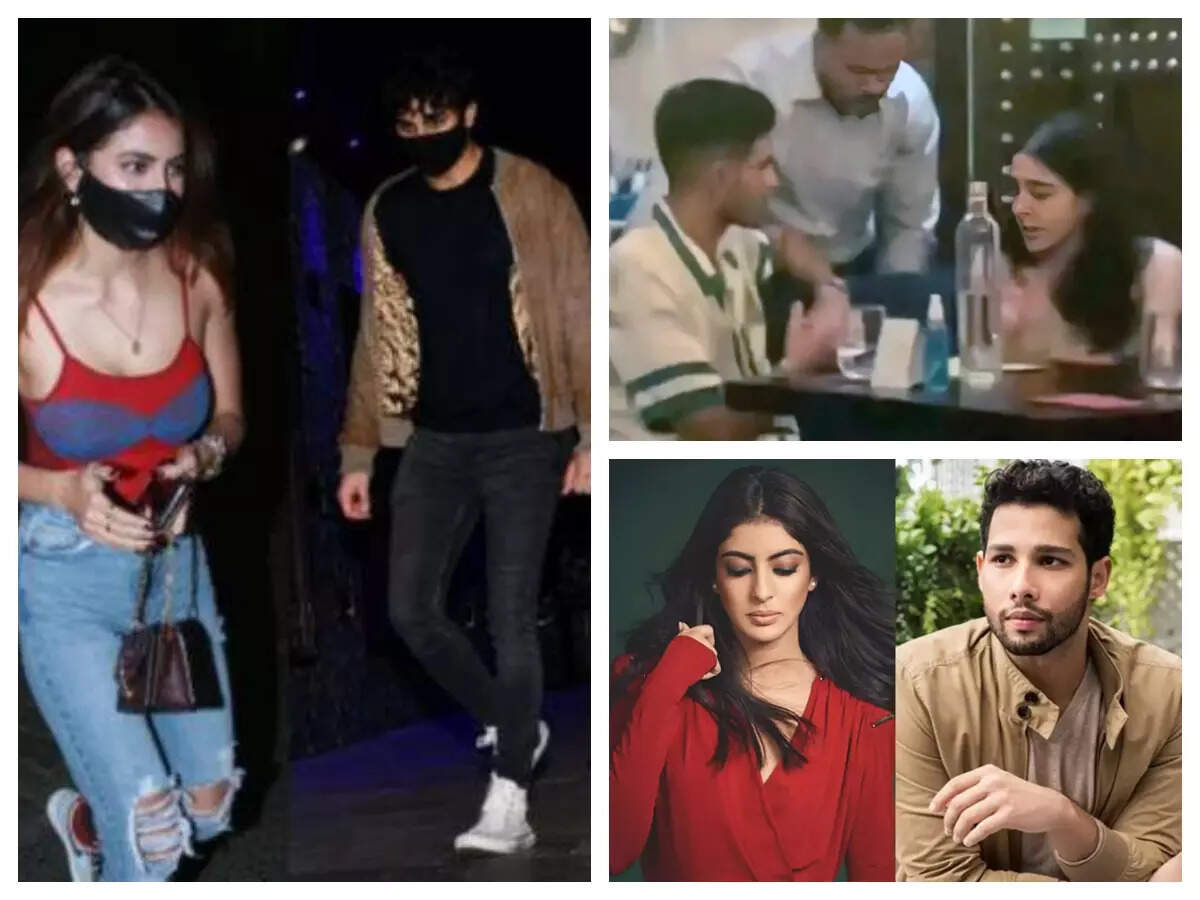 Bollywood Relationships Rumoured: Ibrahim Ali Khan-Palak Tiwari, Navya ...