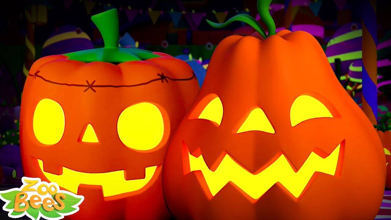 English Nursery Rhymes: Kids Video Song in English 'There's A Scary ...