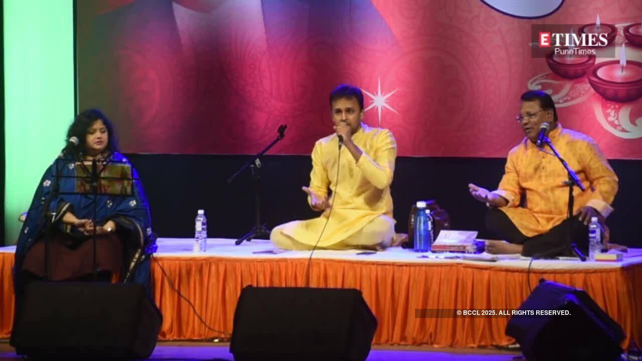 hrishikesh: Hrishikesh Ranade sang some nostalgic melodies from yesteryear