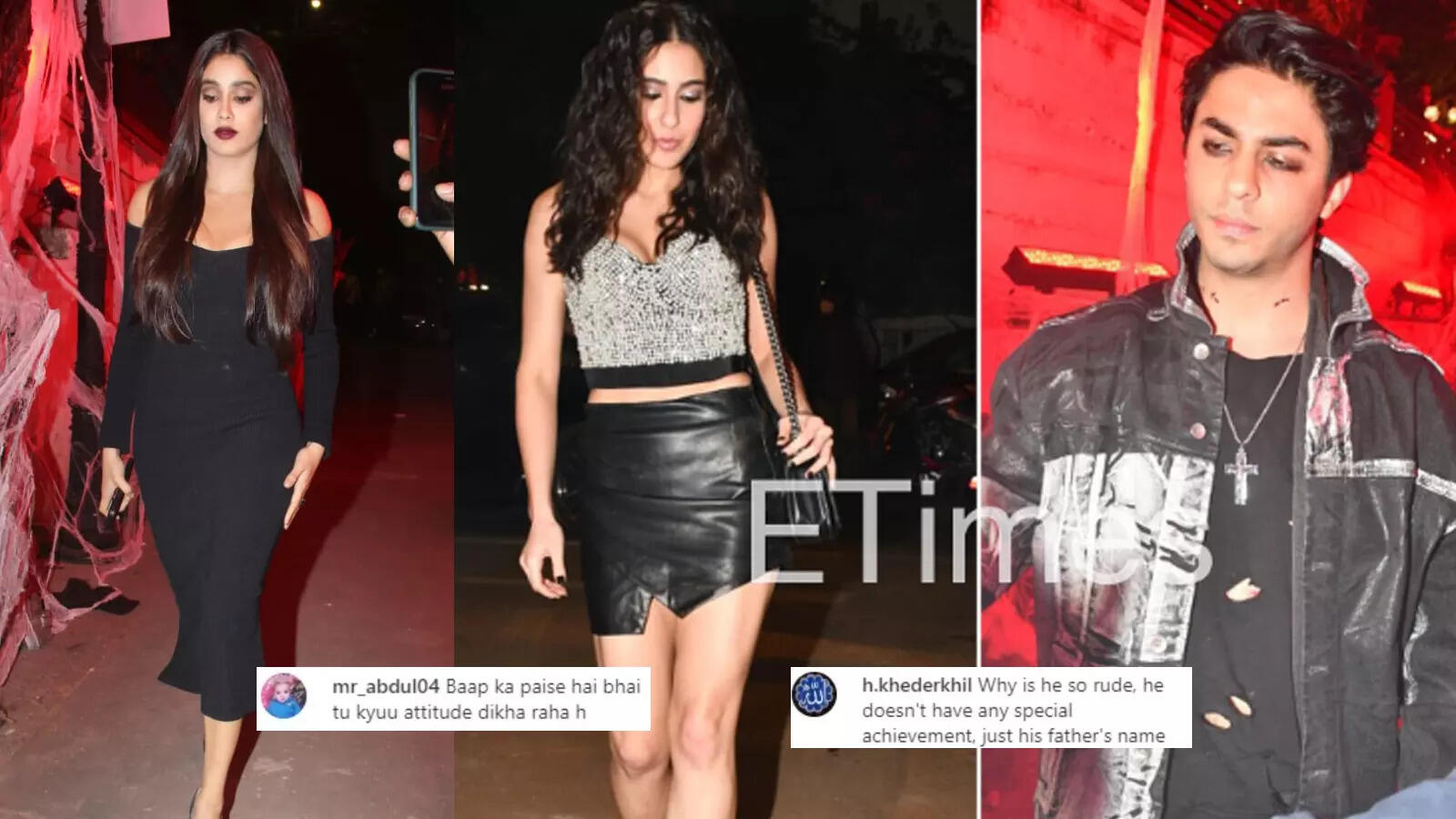 Trolled! Aryan Khan gets clicked at Halloween Party with Sara Ali Khan ...