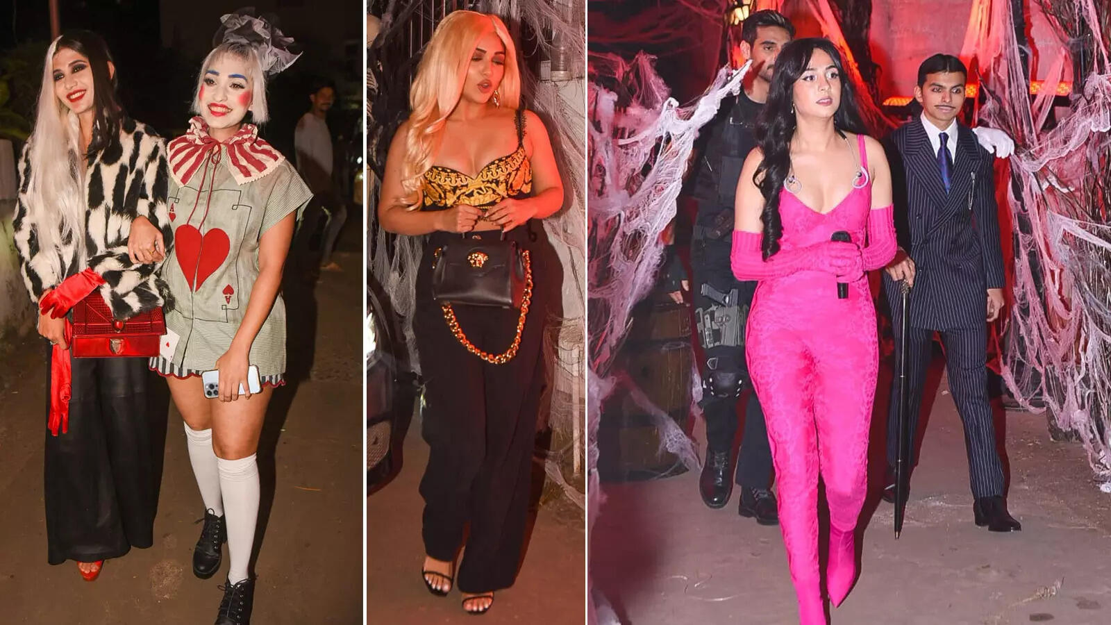 Janhvi Kapoor, Ananya Panday, Sara Ali Khan, Aryan Khan at Orry’s ...