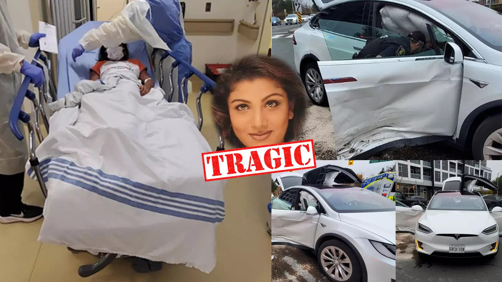 ‘Judwaa’ actress Rambha meets with a car accident, daughter Sasha ...
