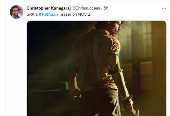 Shah Rukh Khan to unveil 'Pathaan' teaser on his birthday? | Hindi ...