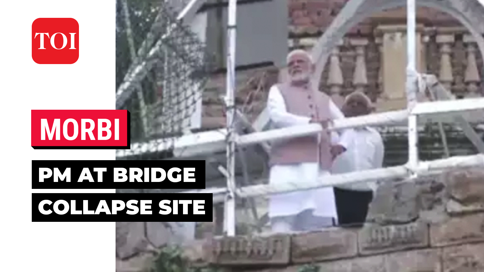 Morbi bridge collapse: PM Narendra Modi visits site