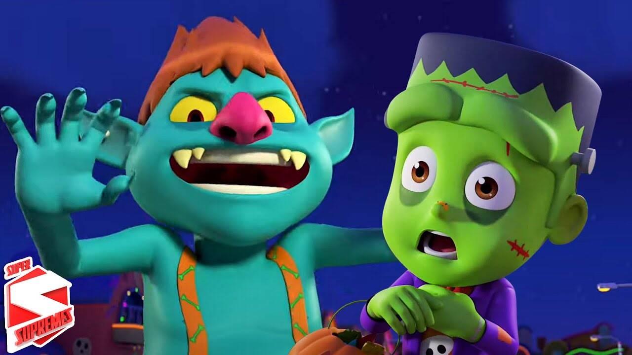 English Nursery Rhymes: Kids Video Song in English 'Spooky Scary ...