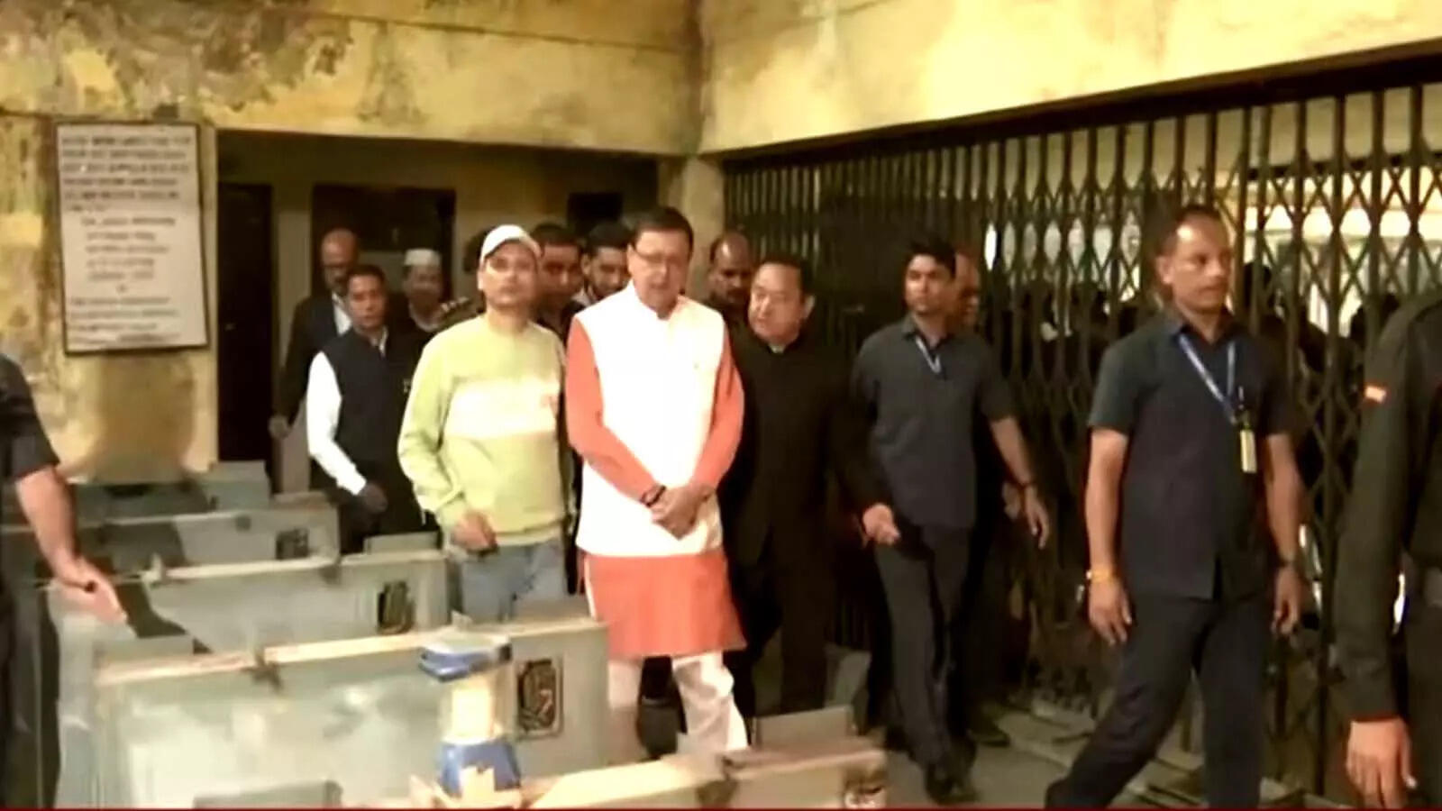 Uttarakhand CM Dhami inspects land of HMT factory in Ranibagh