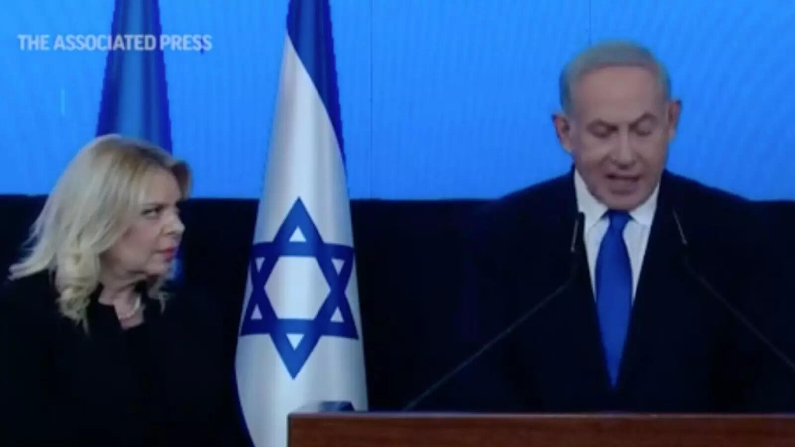 Former Prime Israeli Minister Benjamin Netanyahu appears to hold lead ...