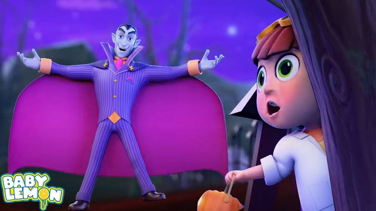 English Nursery Rhymes: Kids Video Song in English 'It's Halloween Night'