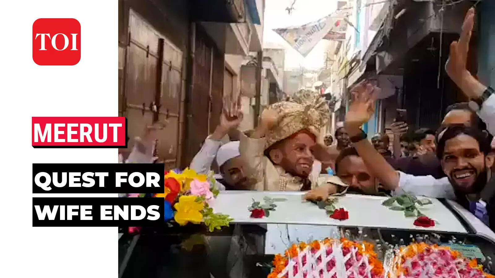 UP: 30-inch tall man gets married after long years of wait in Meerut