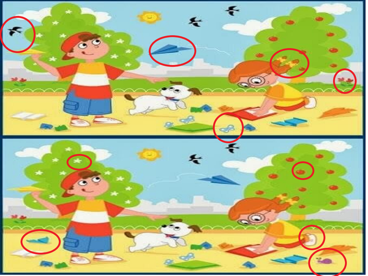 Brain workout: There are 10 differences between these images; find them ...
