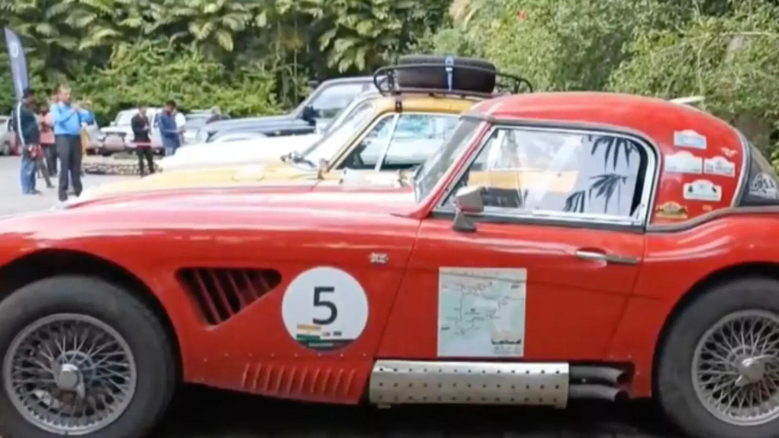 Assam: Vintage car rally organised by European, African tourists in ...