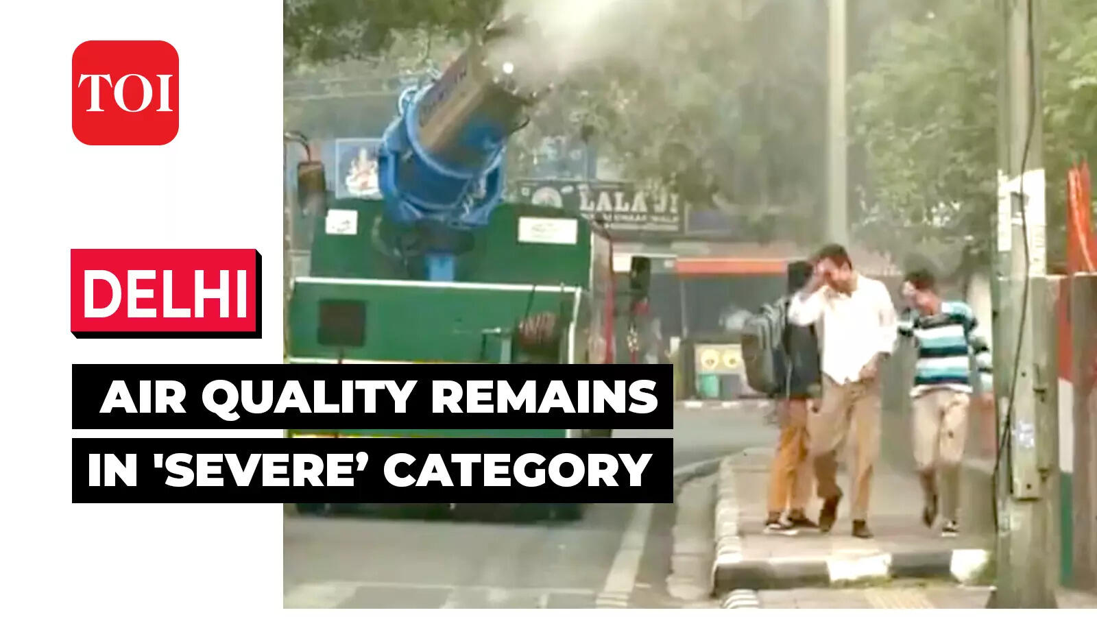 Government uses anti-smog guns in several areas as Delhi's air turns ...