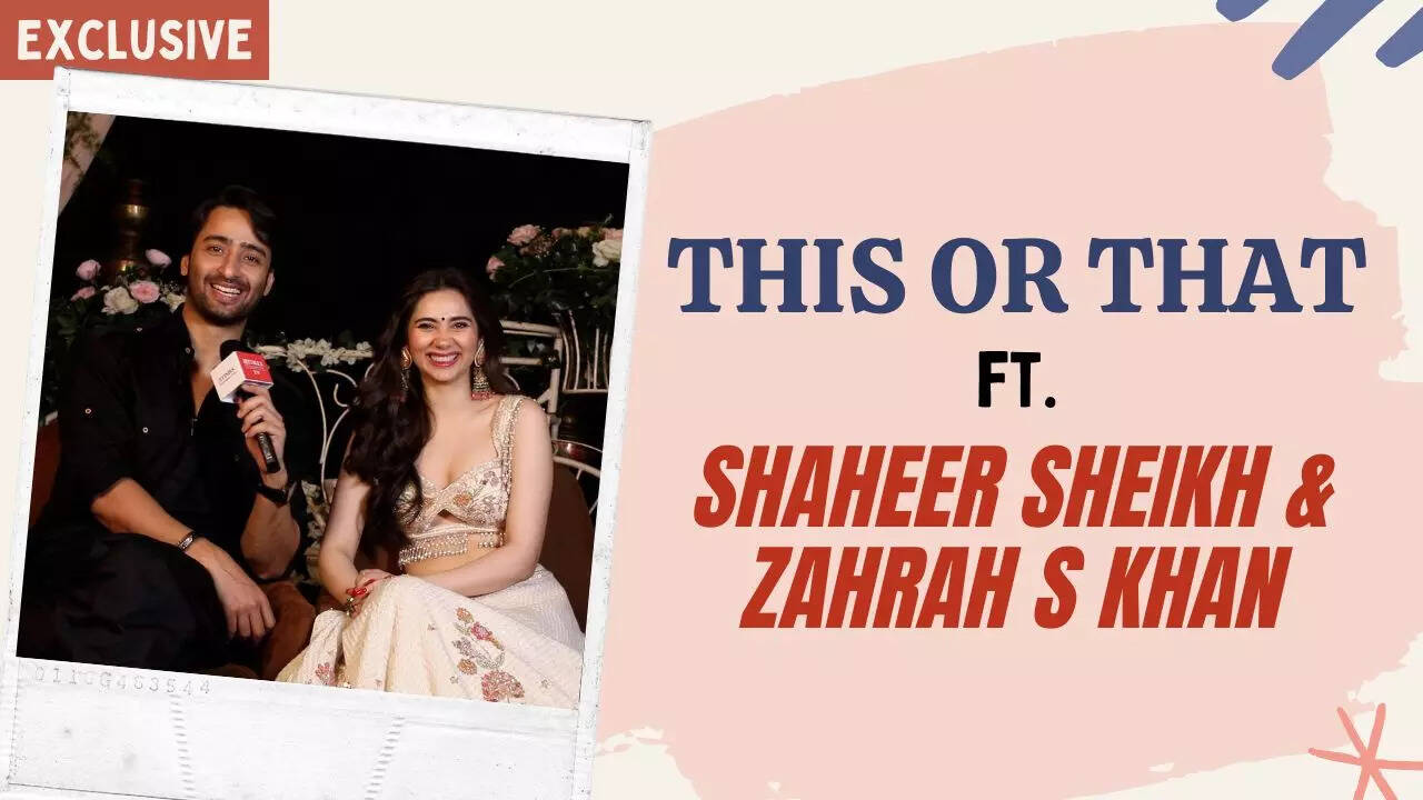 Shaheer Sheikh and Zahrah S Khan: I can be both a fitness freak and a ...