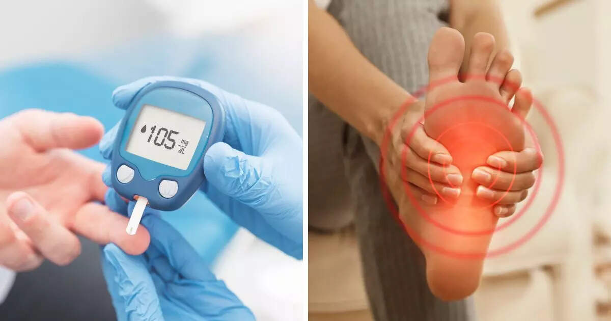 High blood sugar: Untreated diabetic foot ulcers can lead to ...