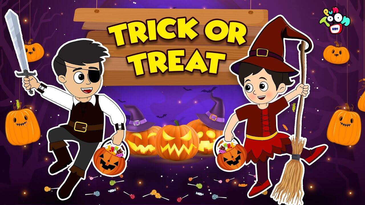 Watch Latest Kids English Nursery Story 'Trick Or Treat | Happy ...