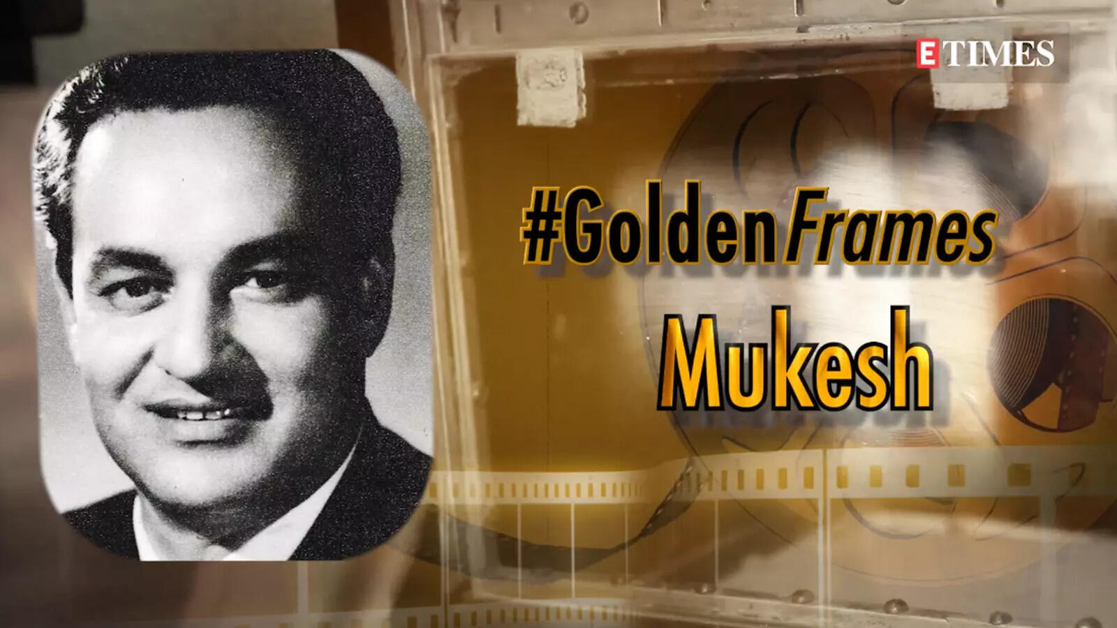 #GoldenFrames: Mukesh - Most acclaimed playback singer of Indian cinema