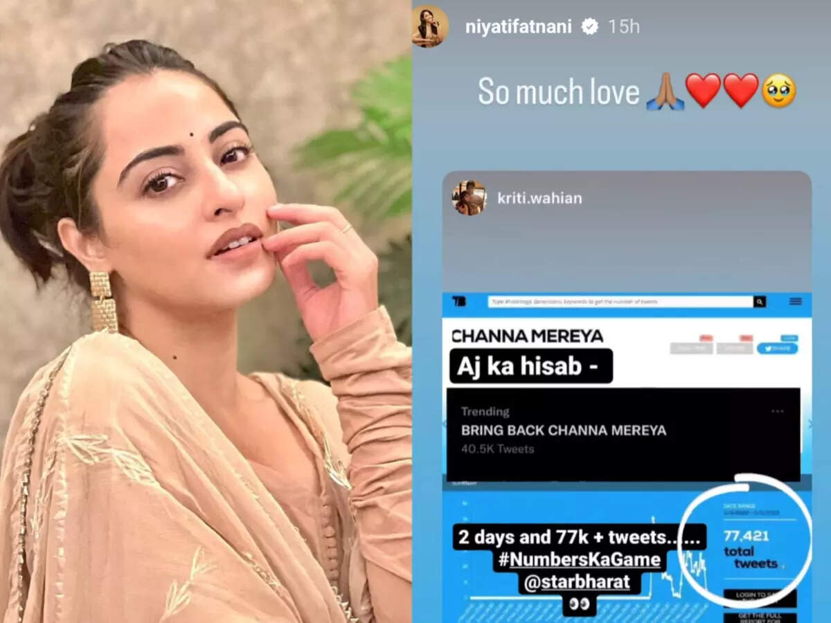 Actress Niyati Fatnani pens an emotional note, ‘good things end soon ...