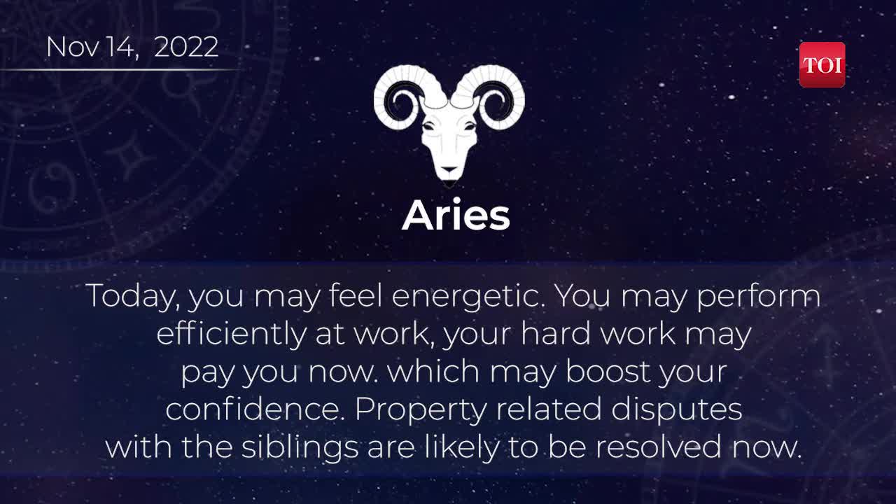 Horoscope today, November 14, 2022: Here are the astrological ...