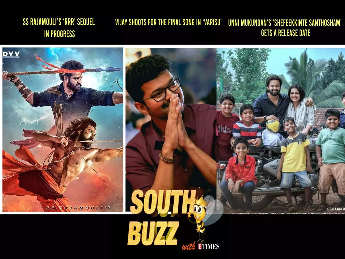 South Buzz: SS Rajamouli's 'RRR' sequel in progress; Vijay shoots for ...