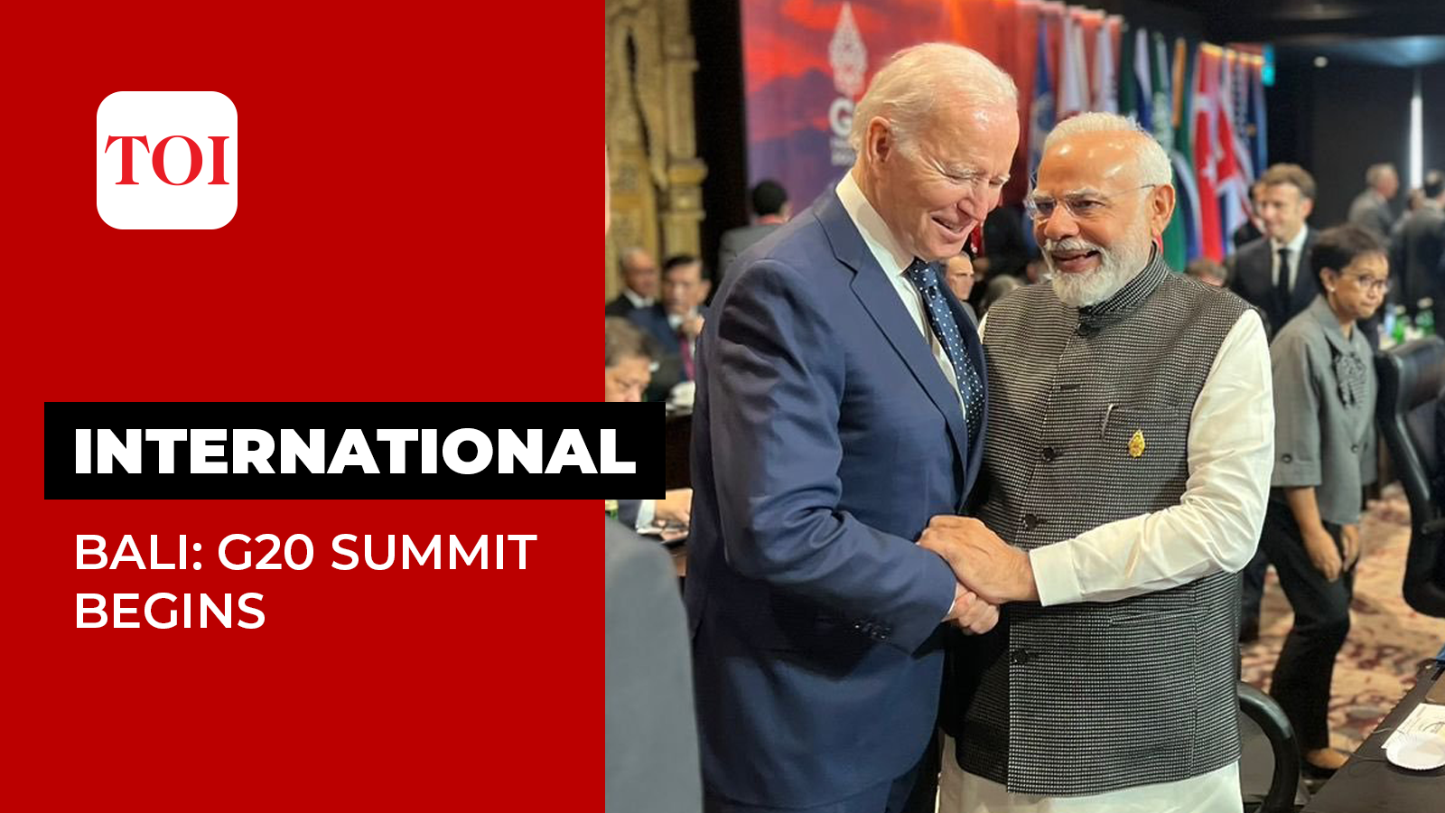 Watch: PM Modi meets Joe Biden, Emmanuel Macron at annual G20 Summit in Bali