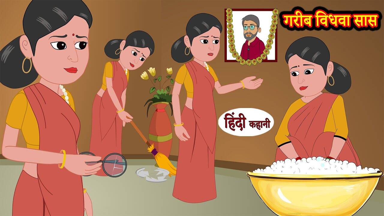Watch Popular Children Hindi Story 'Garib Vidhwa Saas' For Kids - Check ...