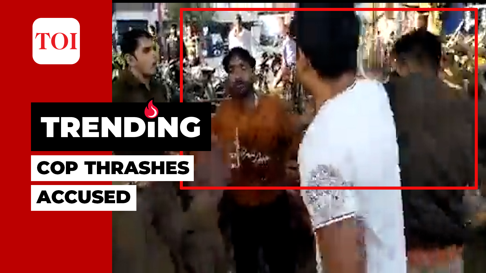 Cop Brutally Thrashes Accused Video Goes Viral