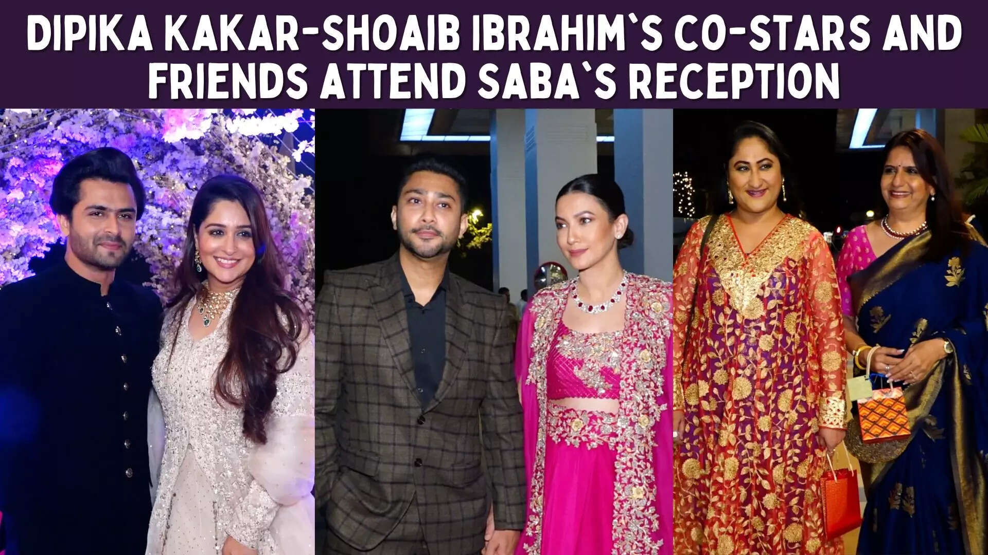 Dipika Kakar on sister-in-law Saba's wedding: Told Shoaib that it is like getting your daughter ...