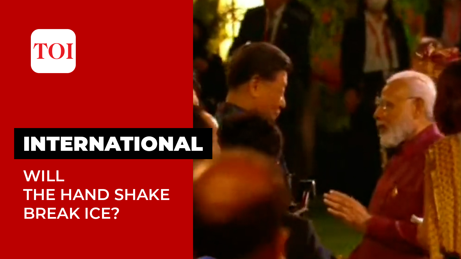 Watch: PM Modi and Xi Jinping exchange pleasantries during G20 dinner ...