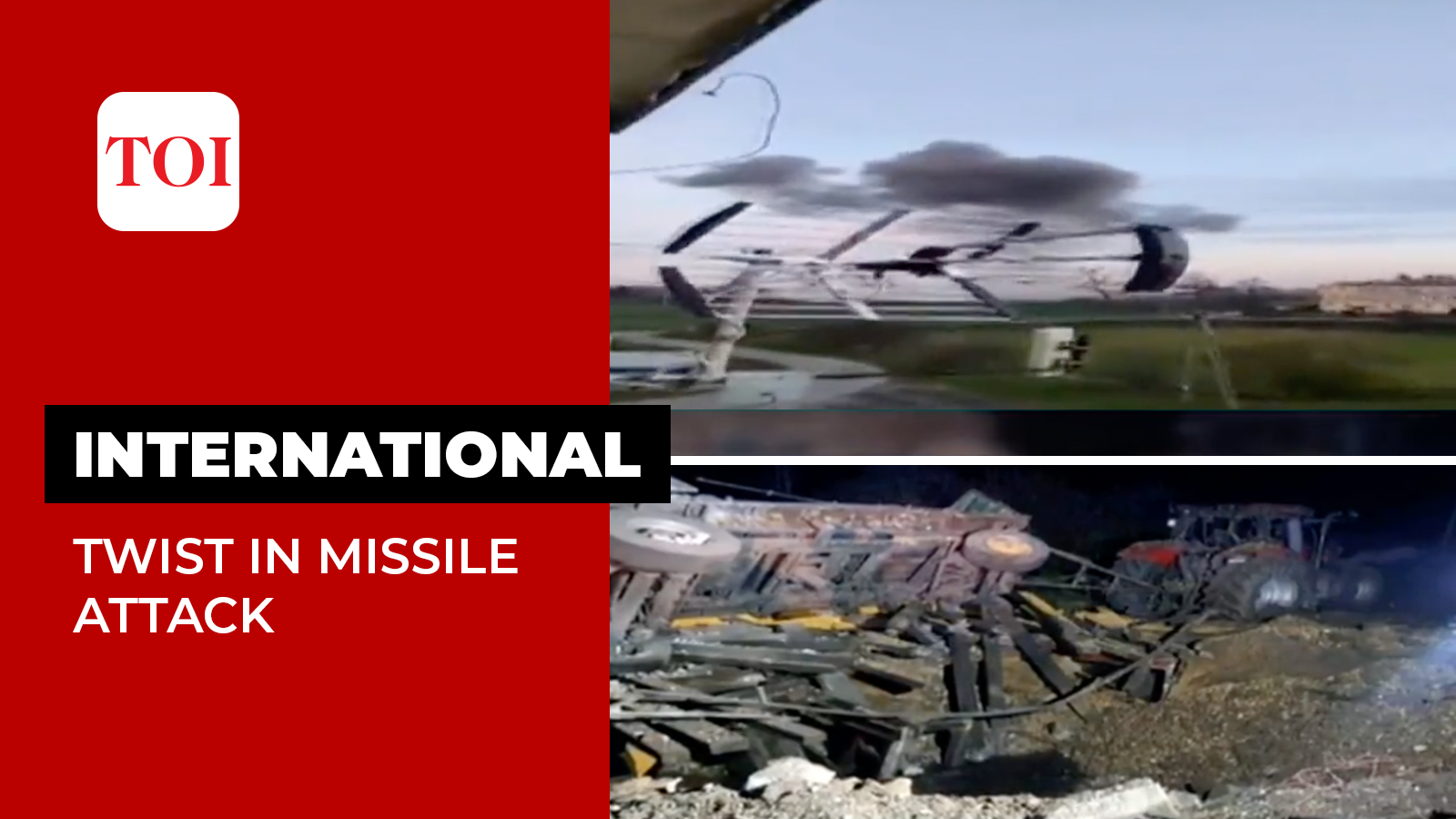 Investigation suggests missile that hit Poland fired by Ukrainian forces