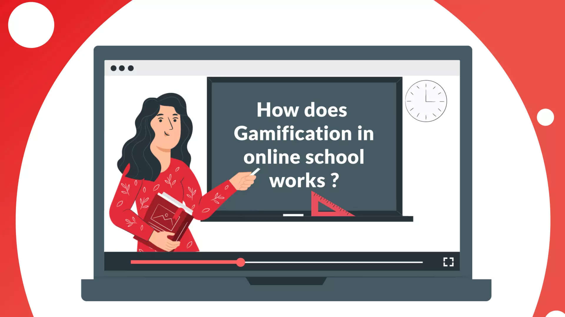 How does gamification in online school work?