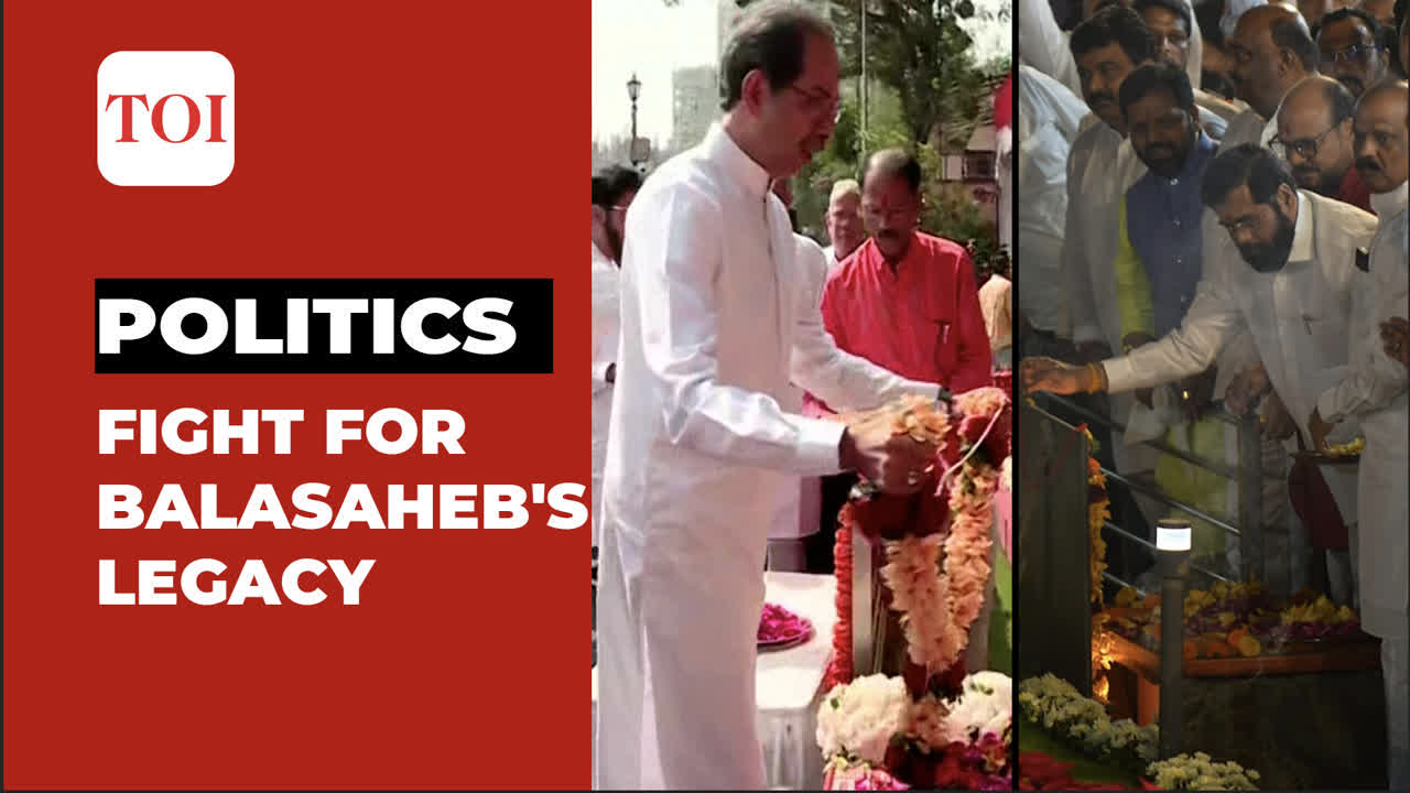 Bal Thackeray's death anniversary: Fight over Shiv Sena founder’s ...