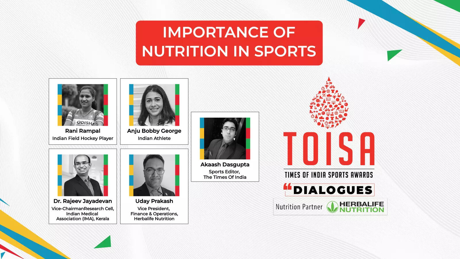 TOISA Dialogues - Importance Of Nutrition In Sports