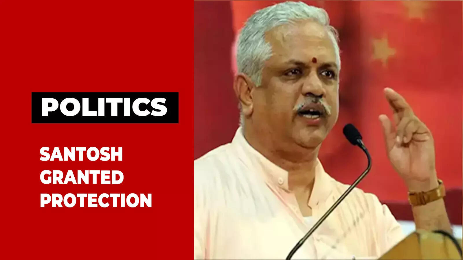 TRS MLA ‘poaching’: Big relief to BL Santosh, HC grants protection from coercive action