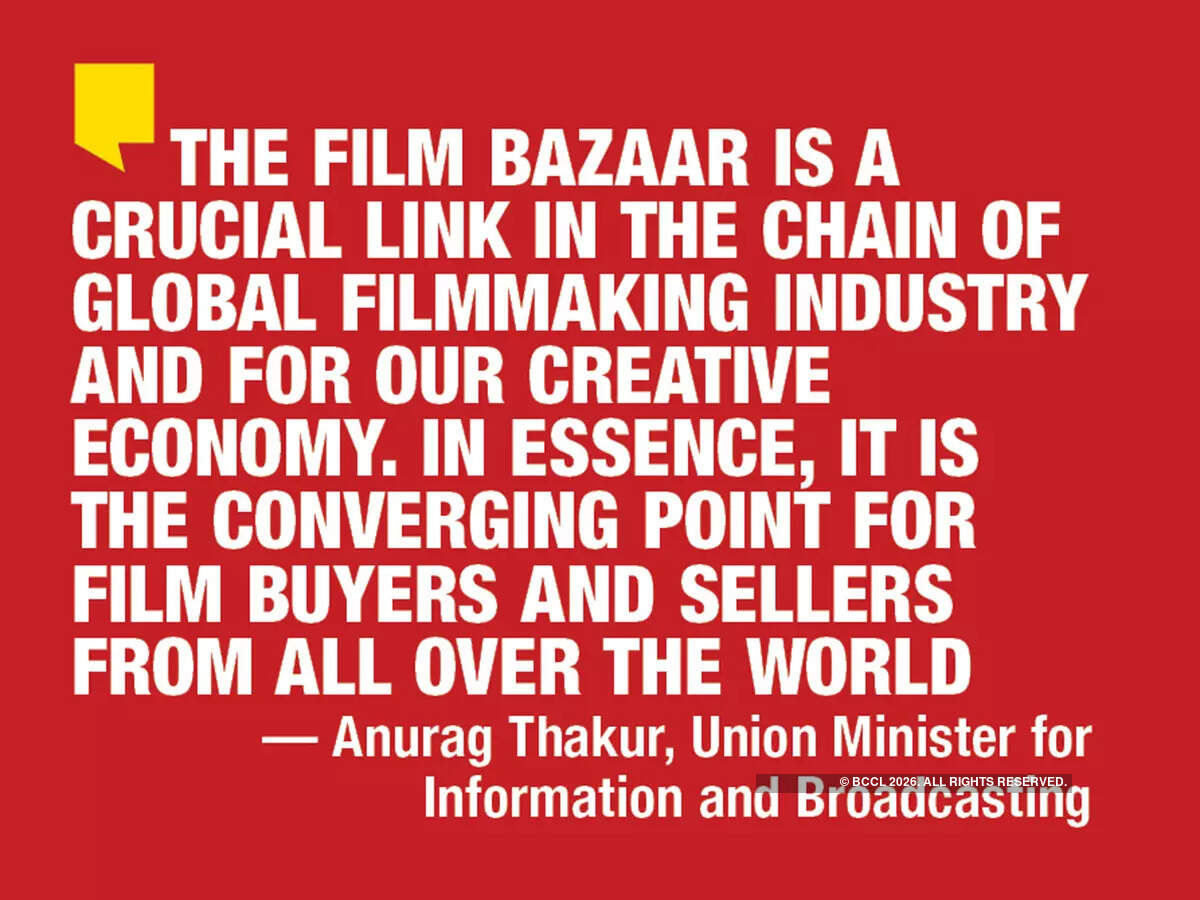 IFFI’s Film Bazaar returns in physical mode with record number of films | Hindi Movie News ...